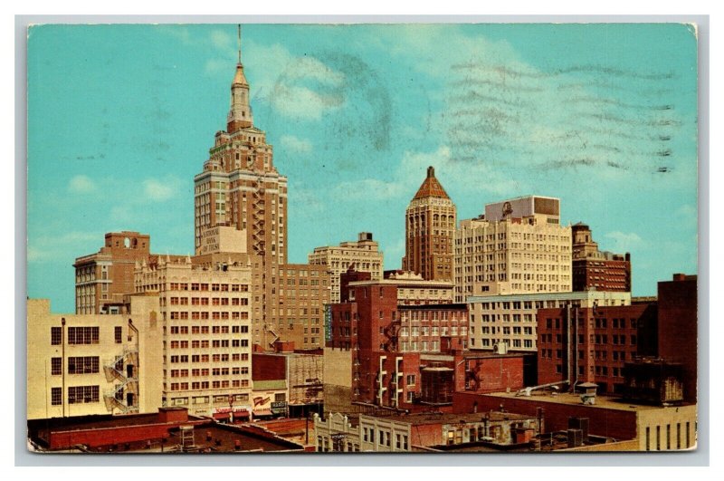 Vintage 1967 Postcard The Skyline of Tulsa Oklahoma Oil Capital of the ...