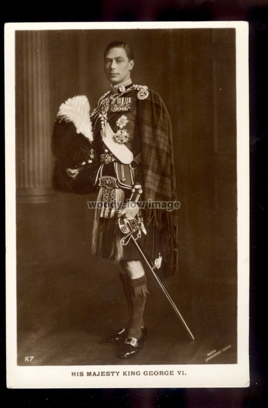 r4361 - King George VI in his Scottish Military Uniform, No.K7 ...