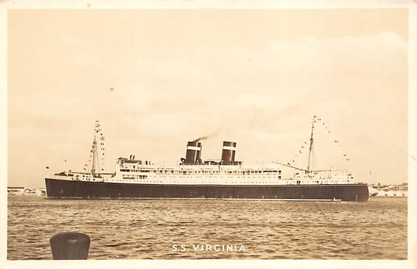 S.S. Virginia S.S. Virginia, Panama Pacific Line View image | Topics ...