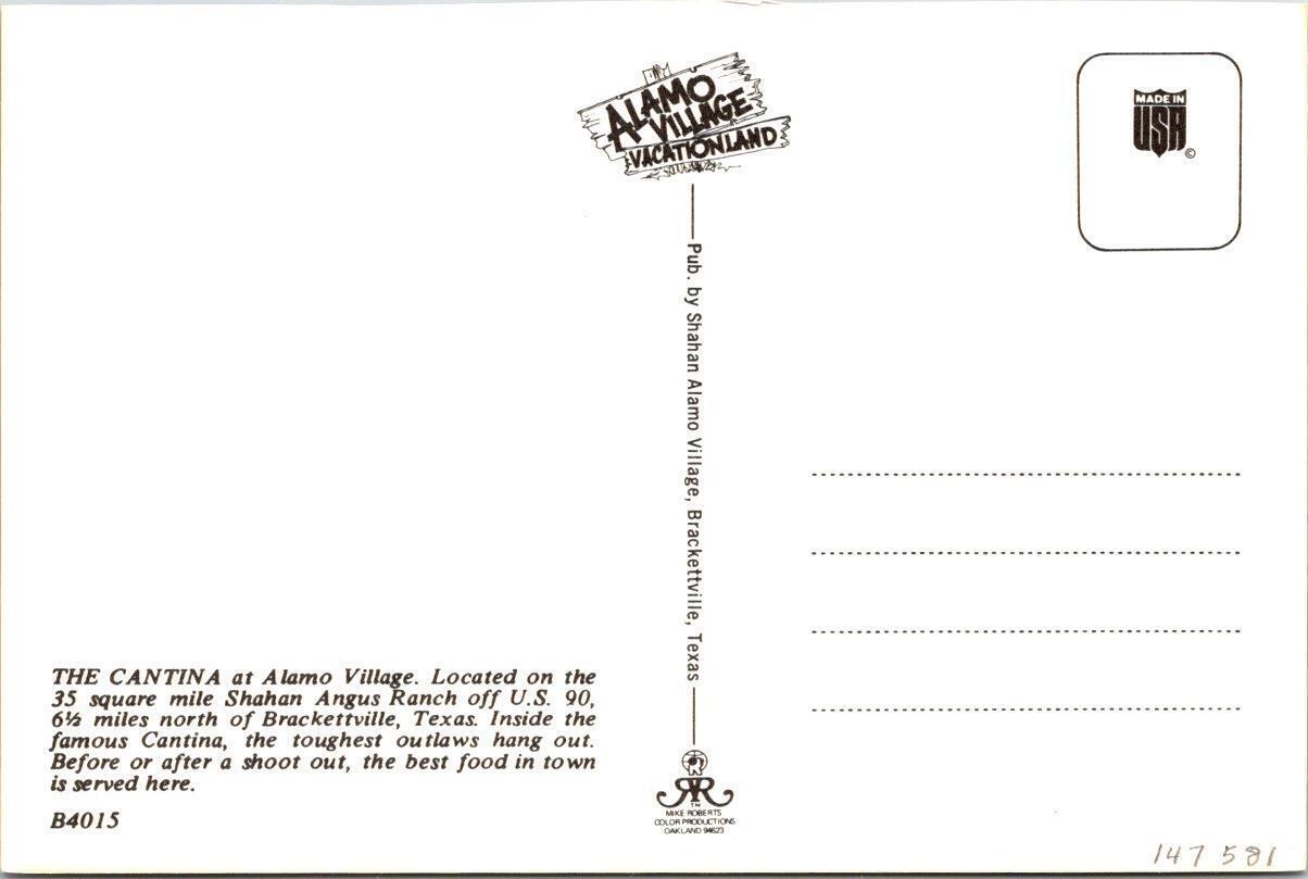 Bracketville, TX Texas ALAMO VILLAGE Western Theme Park SALOON~CANTINA ...