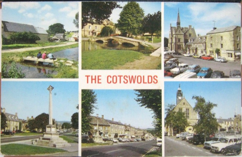England The Cotswolds Upper Slaughter Burford Broadway - posted 1976 ...
