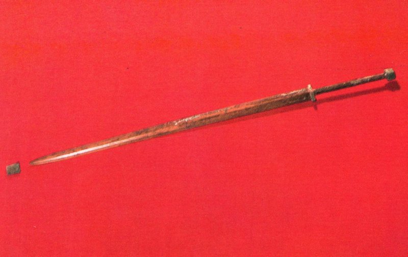 Qin Sword Chinese China Weapon Pottery Warrior Museum Postcard | Topics ...