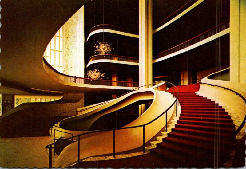 New York City Lincoln Center Metropolitan Opera House Grand Staircase ...