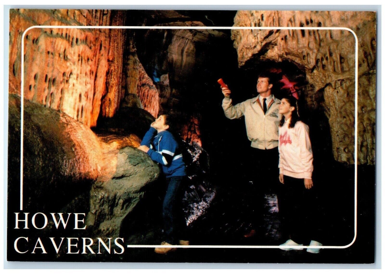 Howe Caverns The Pipe Organ Howes Cave New York NY Vintage Postcard ...