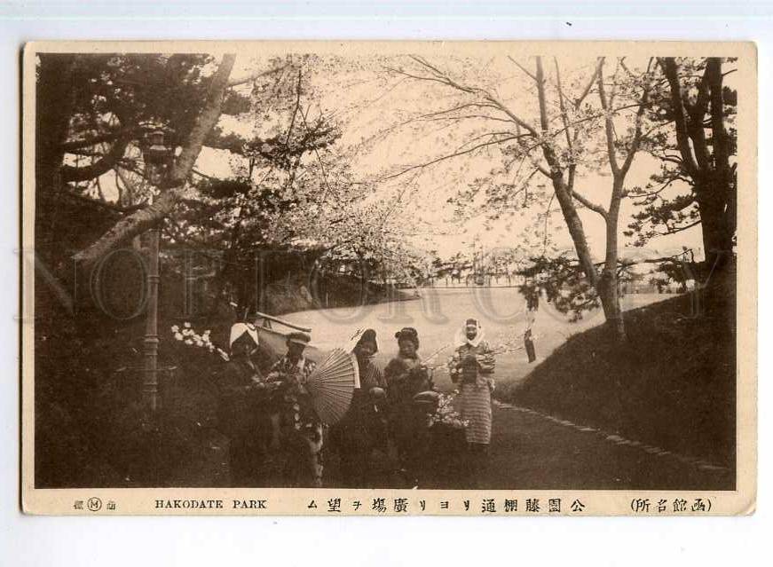 247572 JAPAN HAKODATE Park geisha girls Vintage postcard | Asia ...