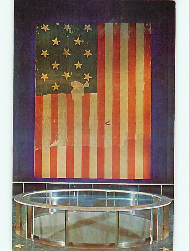 Postcard Original Star Spangled Banner Museum of History and Technology ...
