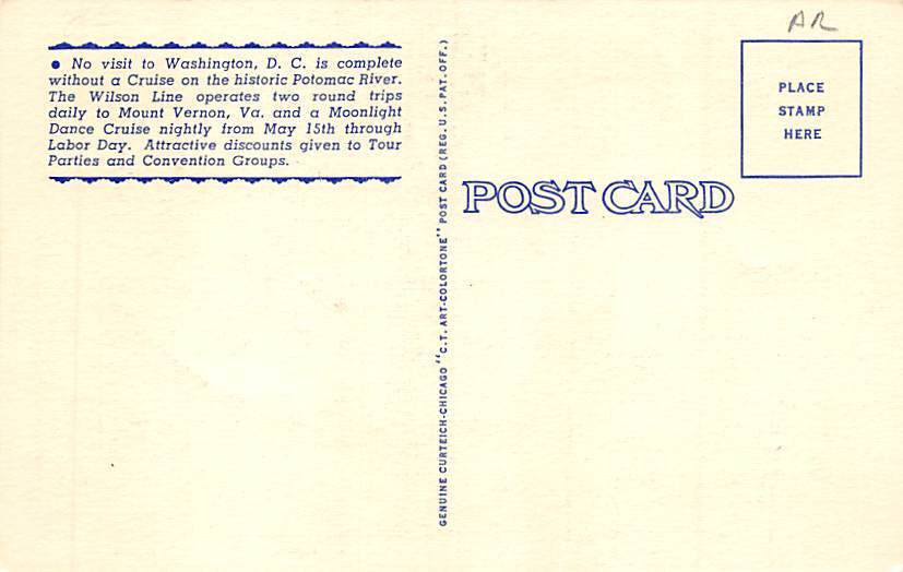 SS Mount Vernon Wilson Line Ship | Topics - Other, Postcard / HipPostcard