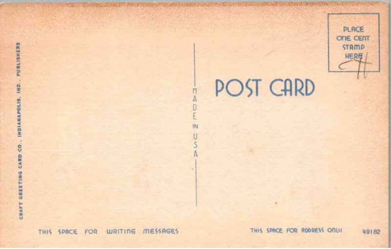 Indianapolis, Indiana - The Traction Terminal Building - c1940 | United ...