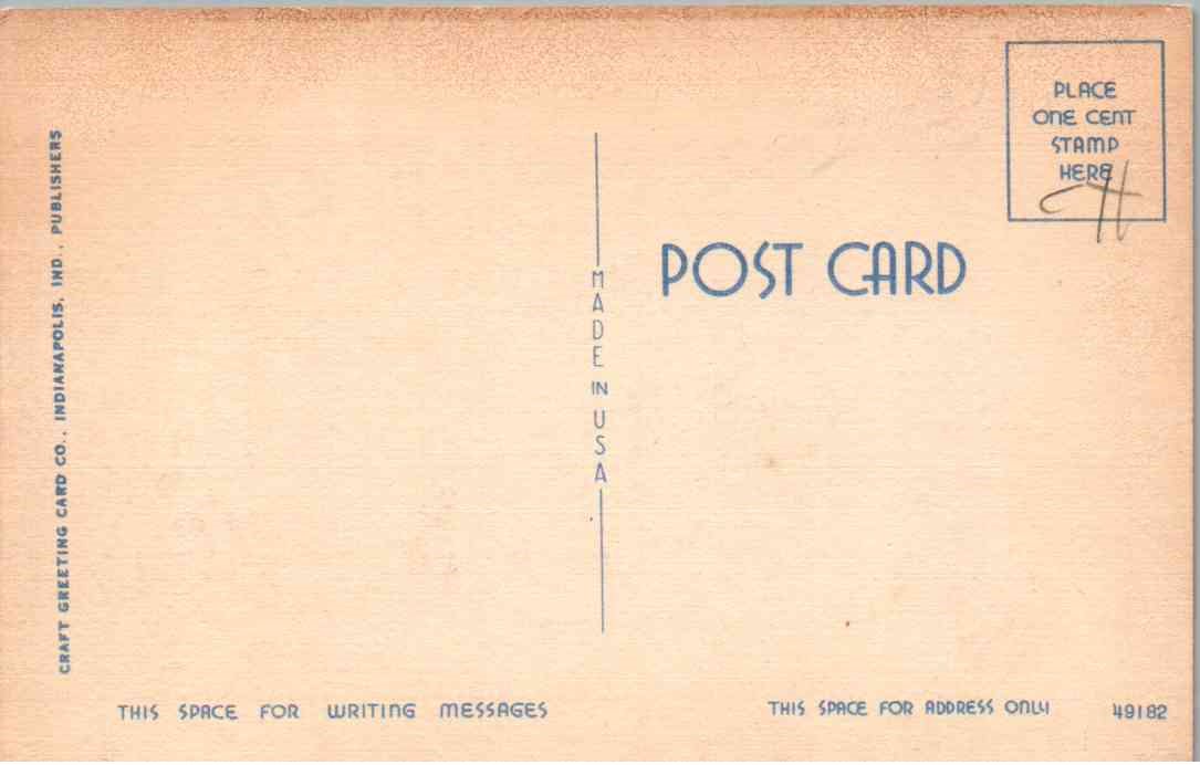 Indianapolis, Indiana - The Traction Terminal Building - c1940 | United ...