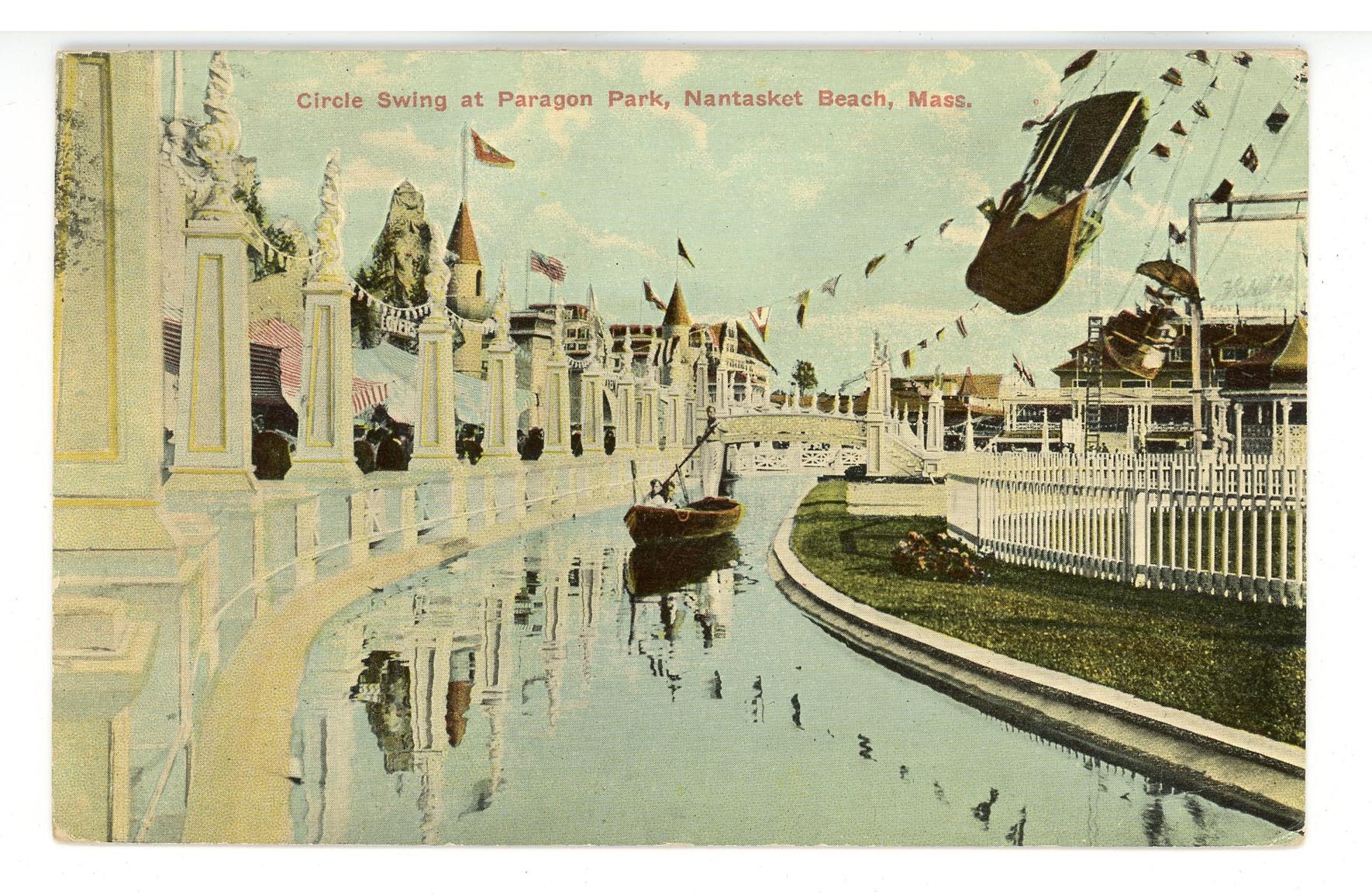 MA - Nantasket Beach. Paragon Park, Circle Swing Ride | United States ...