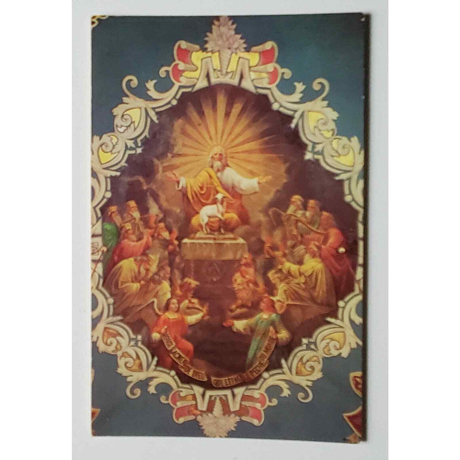 St Louis Cathedral Ceiling Lamb Sacrifice Painting New Orleans LA ...