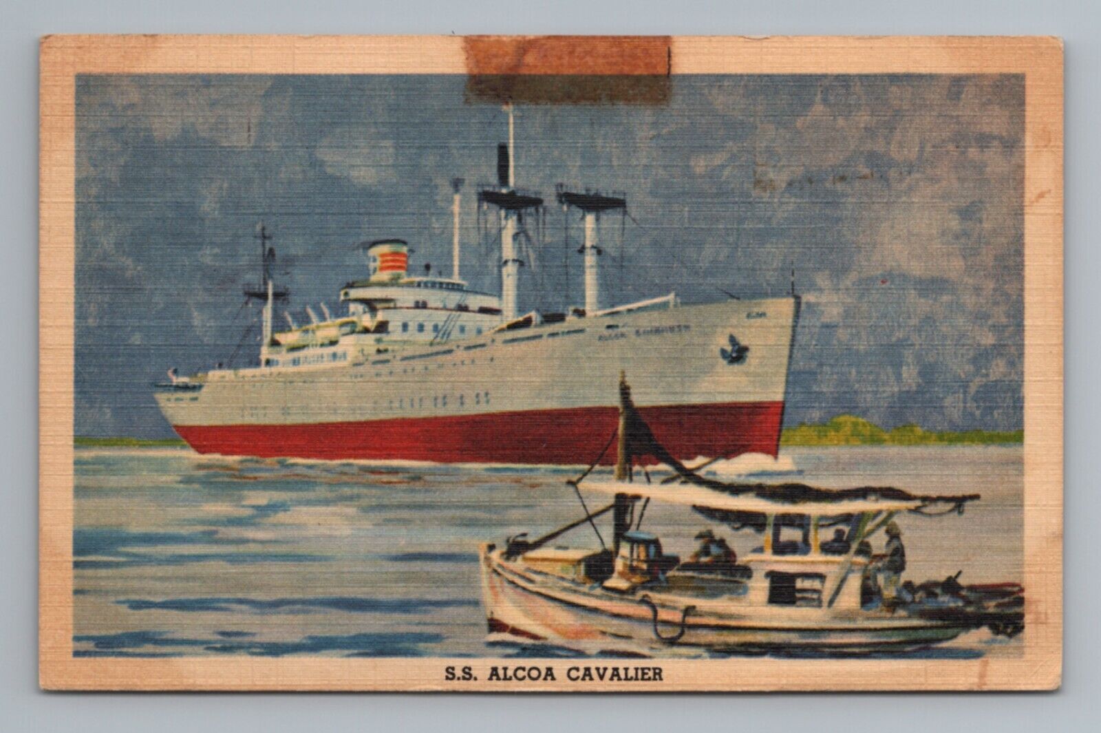 S.S. Alcoa Cavalier Ship Vintage Postcard | Other / Unsorted, Postcard ...