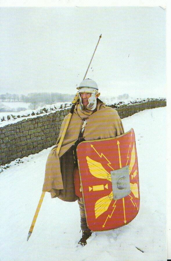 Military Postcard - Roman Legionary Soldier in Winter Gear - Ref TZ7284 ...
