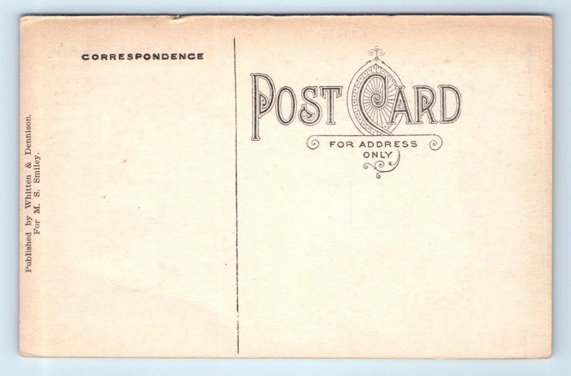 FAYETTE, Maine ME ~ MAIN STREET Scene c1910s Underwood Homestead ...