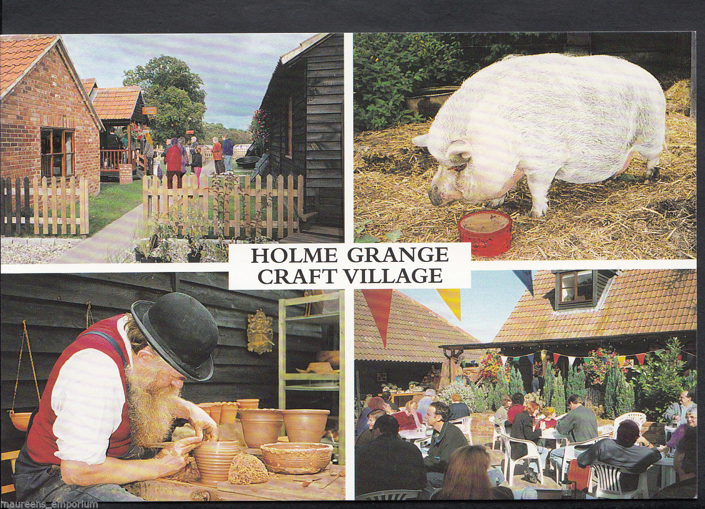 Berkshire Postcard - Views of Holme Grange Craft Village, Wokingham ...