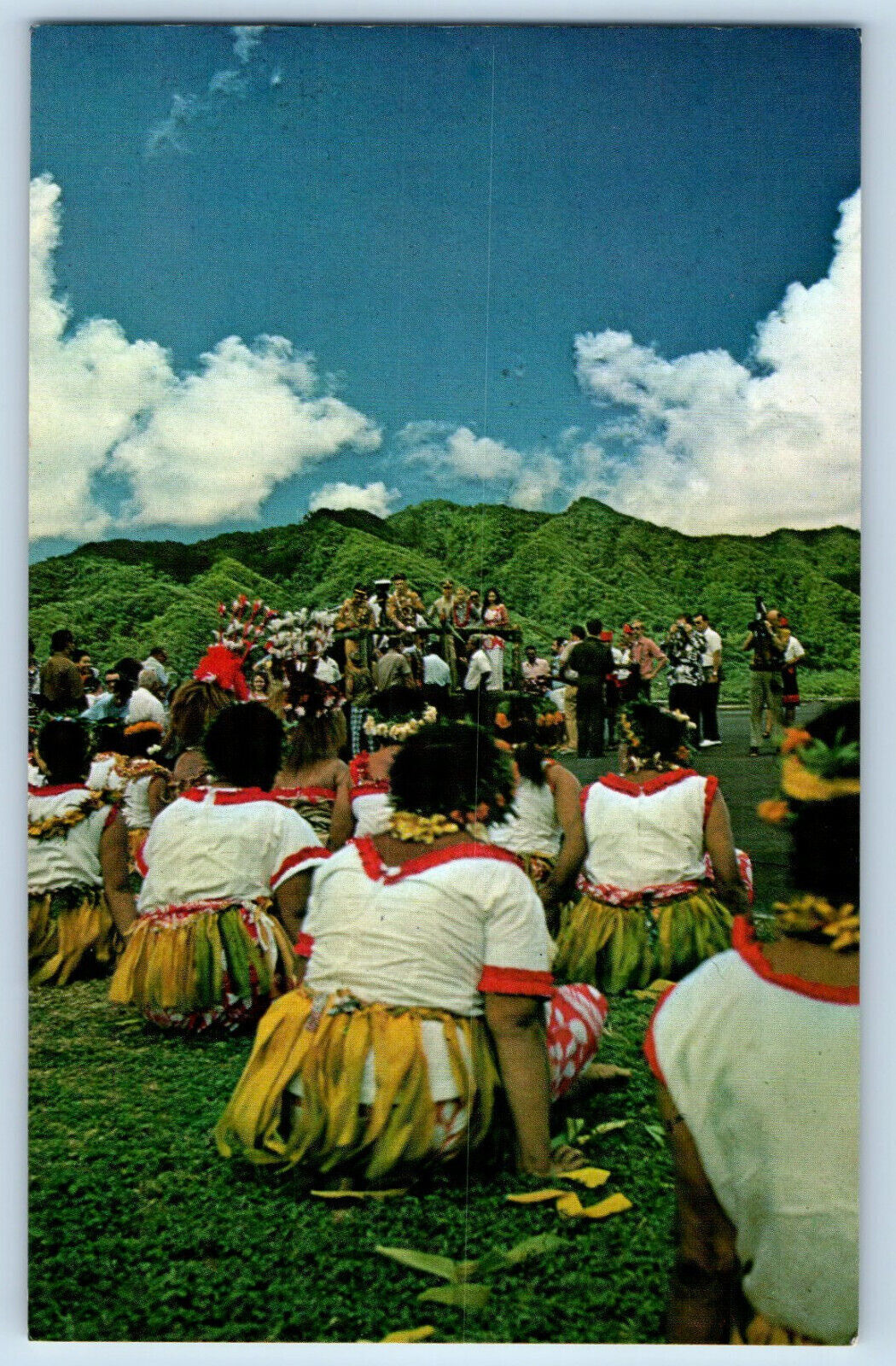 American Samoa Postcard Astronauts from Apollo Moon Series Splashed ...