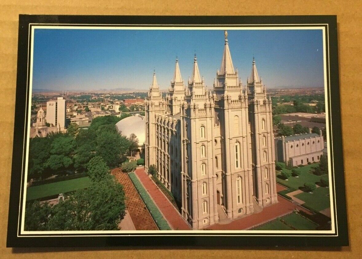 Vintage Unused Postcard Temple Square, Salt Lake City, Utah | United ...