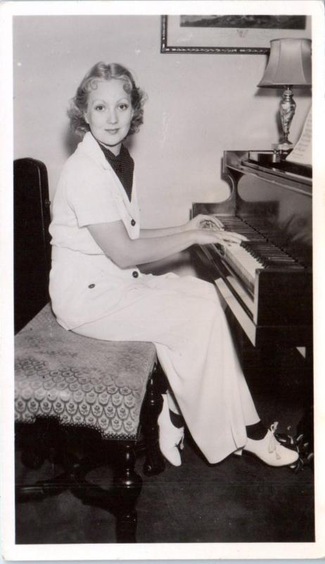 RPPC HOLLYWOOD, CA California Actress/Singer ANN SOTHERN c1940s ...
