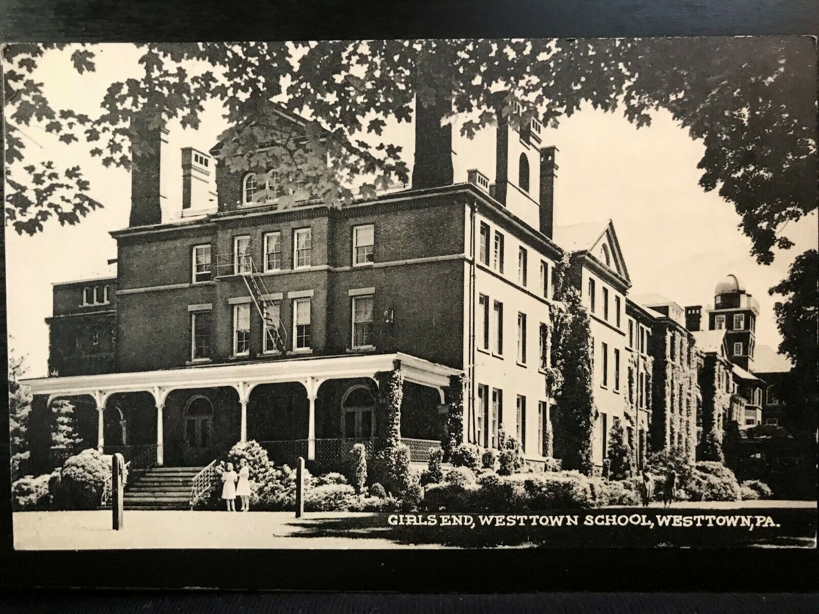 Vintage Postcard 1907-1915 Girls End Westtown School Westtown ...