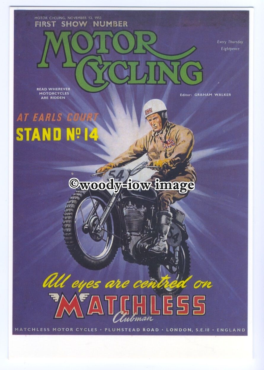 ad0879 - Matchless Clubman - Motor Cycling Magazine - Modern Advert ...