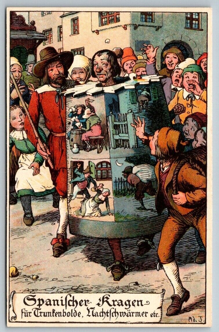 Medieval Macabre German Torture Punishment E. Nister Postcard c1910 ...