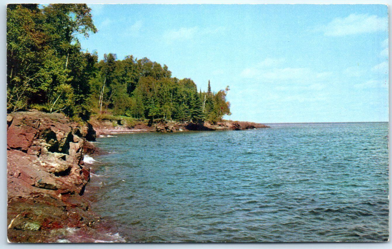 Postcard - Gitche Gumee, On Minnesota's Scenic North Shore Drive ...