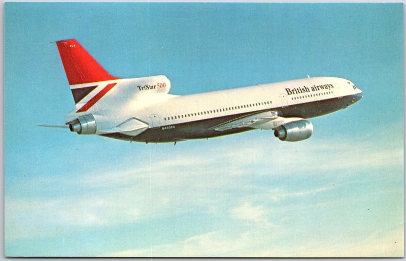 Airplane British Airways Lockheed L-1011-500 Tristar Wide Body Jet ...