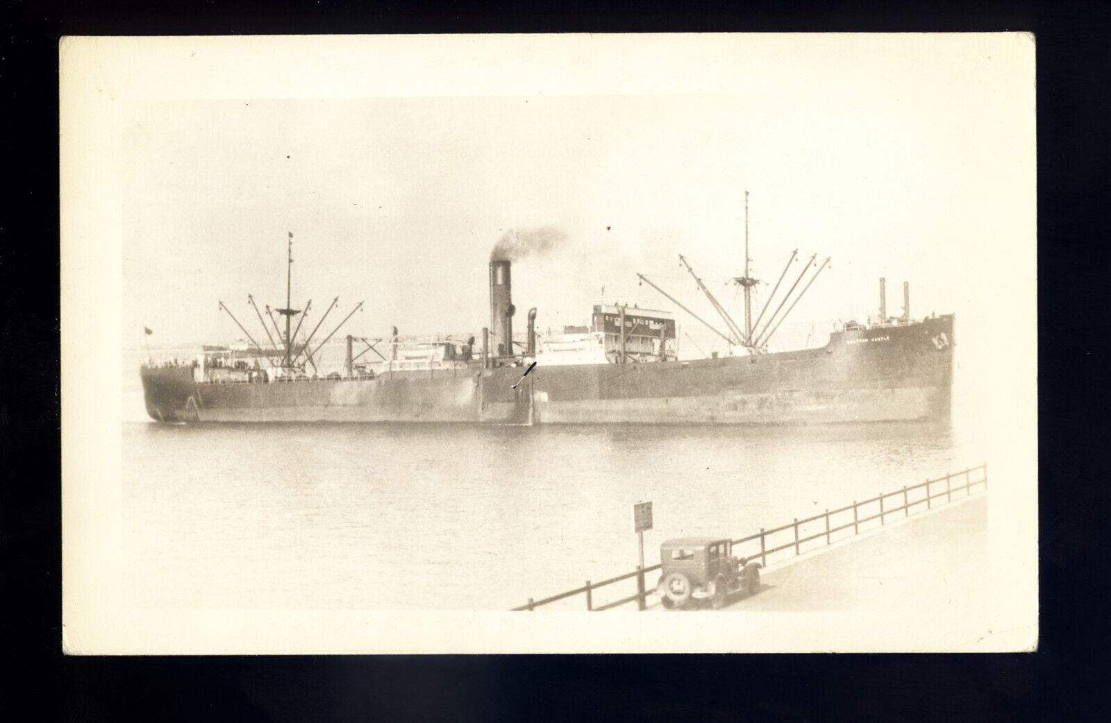 ca0742 - Union Castle Cargo Ship - Bratton Castle - built 1920 ...