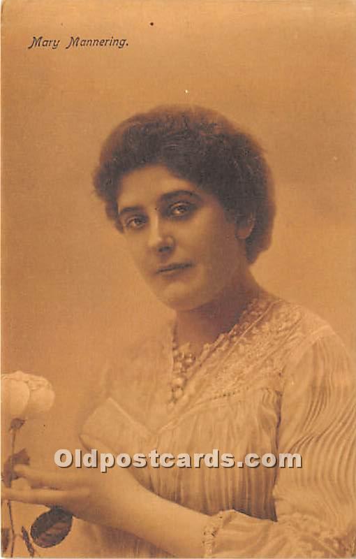 Mary Mannering Theater Actor / Actress Unused | Topics - Entertainment ...