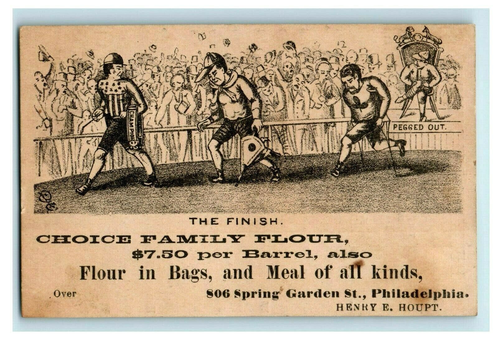 1870's Choice Family Flour Baseball ? Sports Players Pegged Out P165 ...