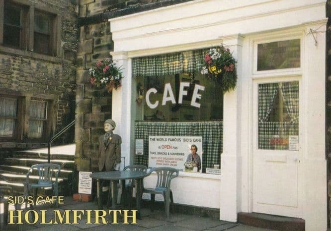 Scone & Cream Buns at Sids Cafe Last Of The Summer Wine TV Show ...