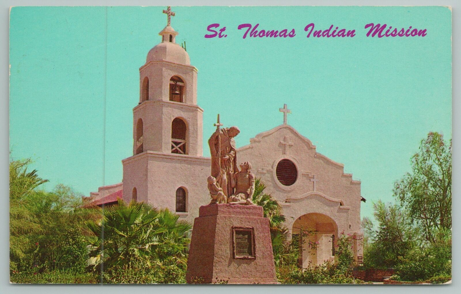 Yuma Arizona~St Thomas Indian Mission~Vintage Postcard | United States ...