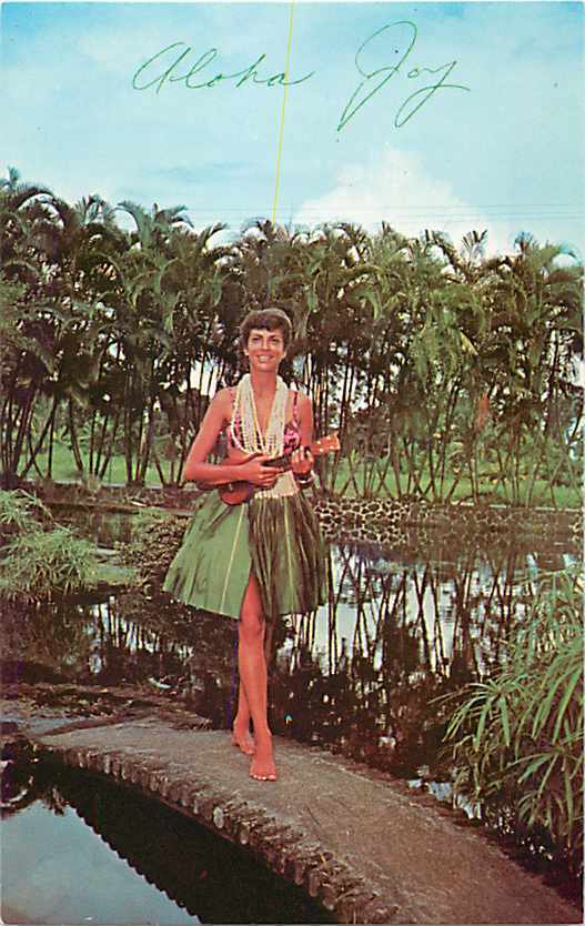 HI, Honolulu, Hawaii, Joy Medeiros Hawaii Polynesian Tour, Ad, Dexter ...