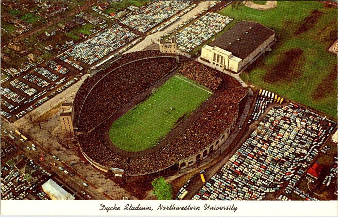 Evanston, IL Illinois DYCHE STADIUM~WILDCATS Northwestern University ...