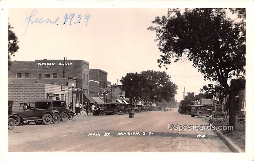 Main Street - Marion, South Dakota | United States - South Dakota ...