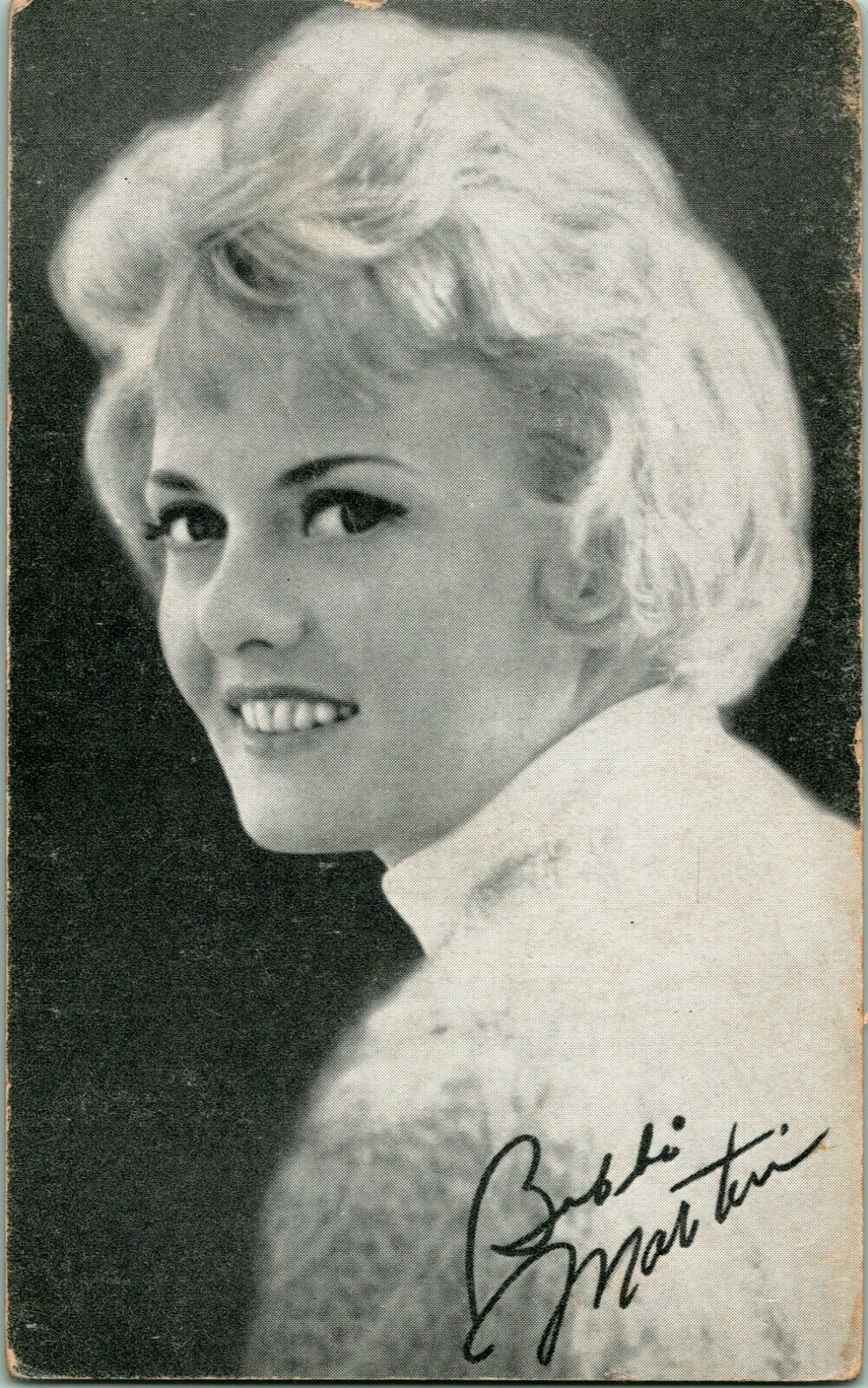 1960s Billboard Music Women Singer & Actress Arcade Card BOBBI MARTIN ...