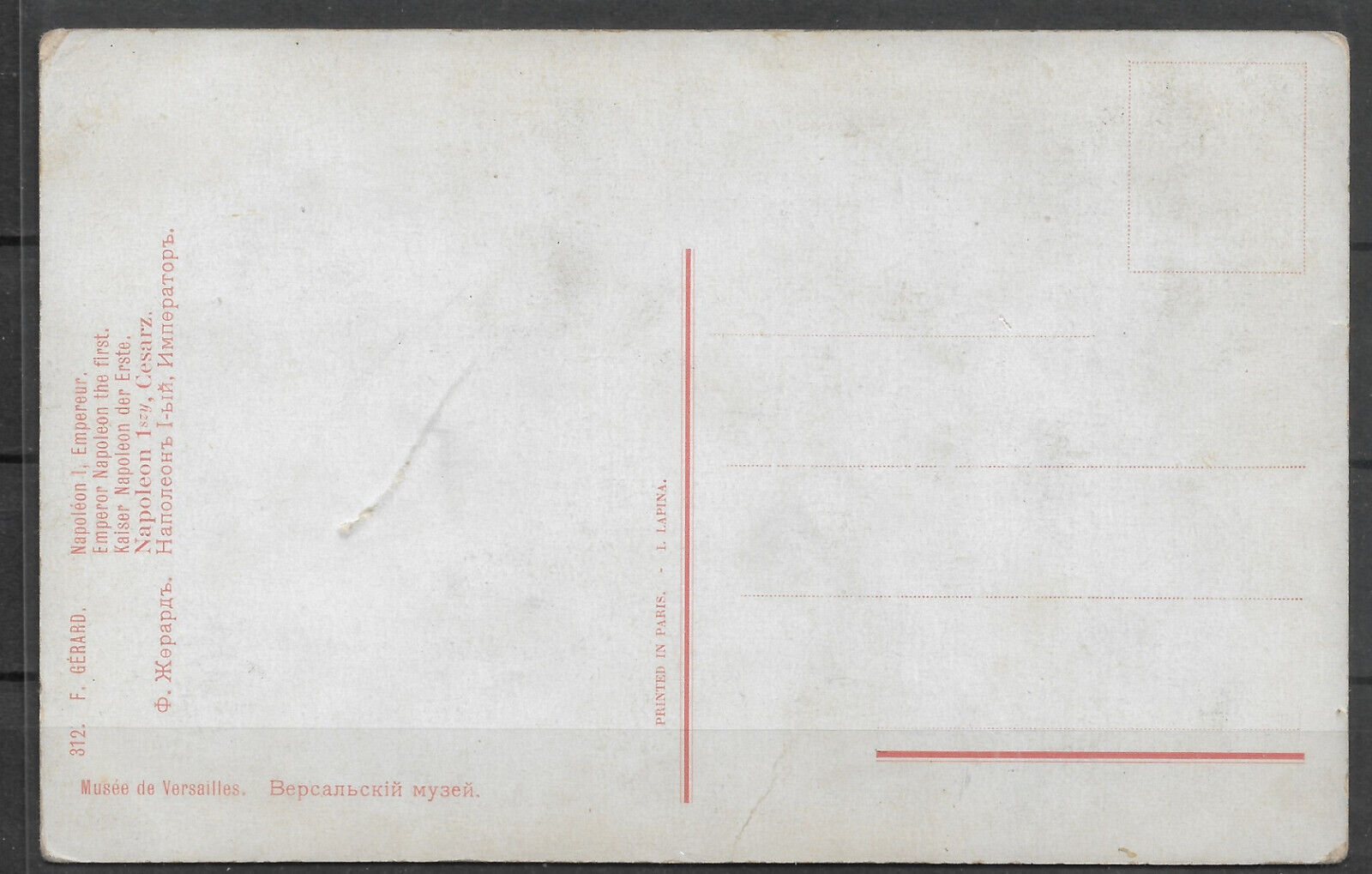 France Postcard 1913, Napoleonic Wars, Napoleon Bonaparte 1st Emperor ...