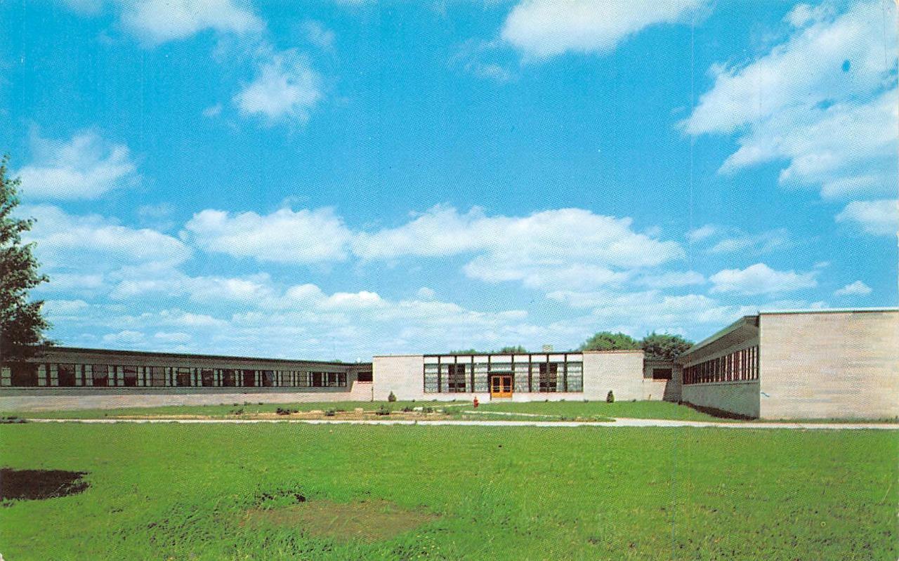 3~Postcards Howe, IN Indiana HOWE MILITARY SCHOOL Campus Scenes ca1950 ...