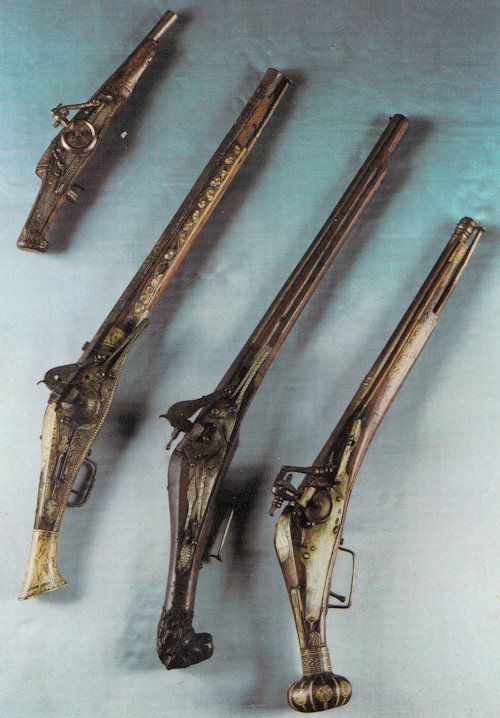 16th Century Medieval Wheel Pistols Italian Postcard | Topics ...