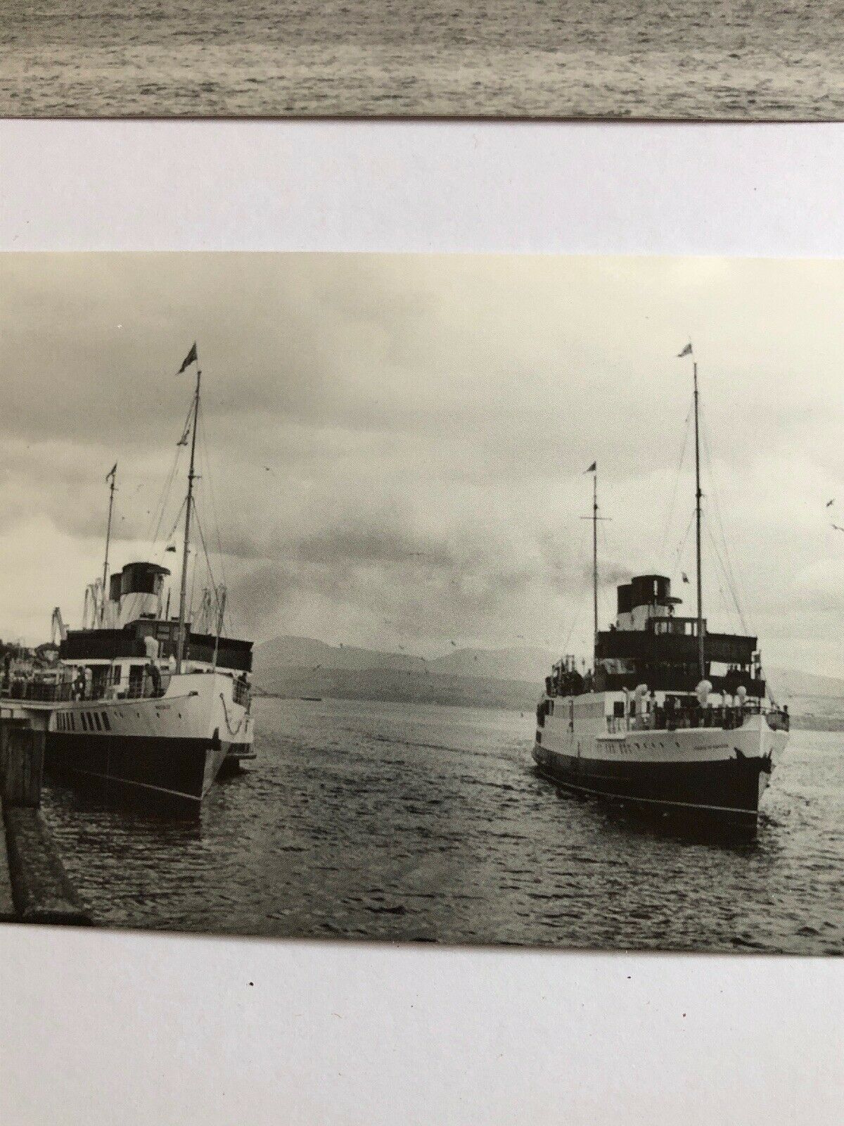 Historic Clyde Passenger Ferries Set of Six Postcards with Folder ...
