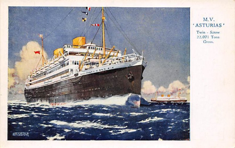 S.S. Asturias S.S. Asturias, Royal Mail Steam Packet Company View image ...