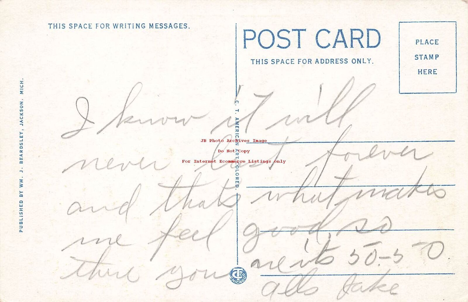 MI, Jackson, Michigan, High School Building, Exterior View, Teich No ...