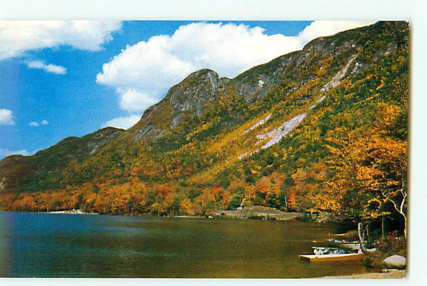 Vintage Postcard Profile Lake Eagle Cliff Franconia Notch New Hampshire ...