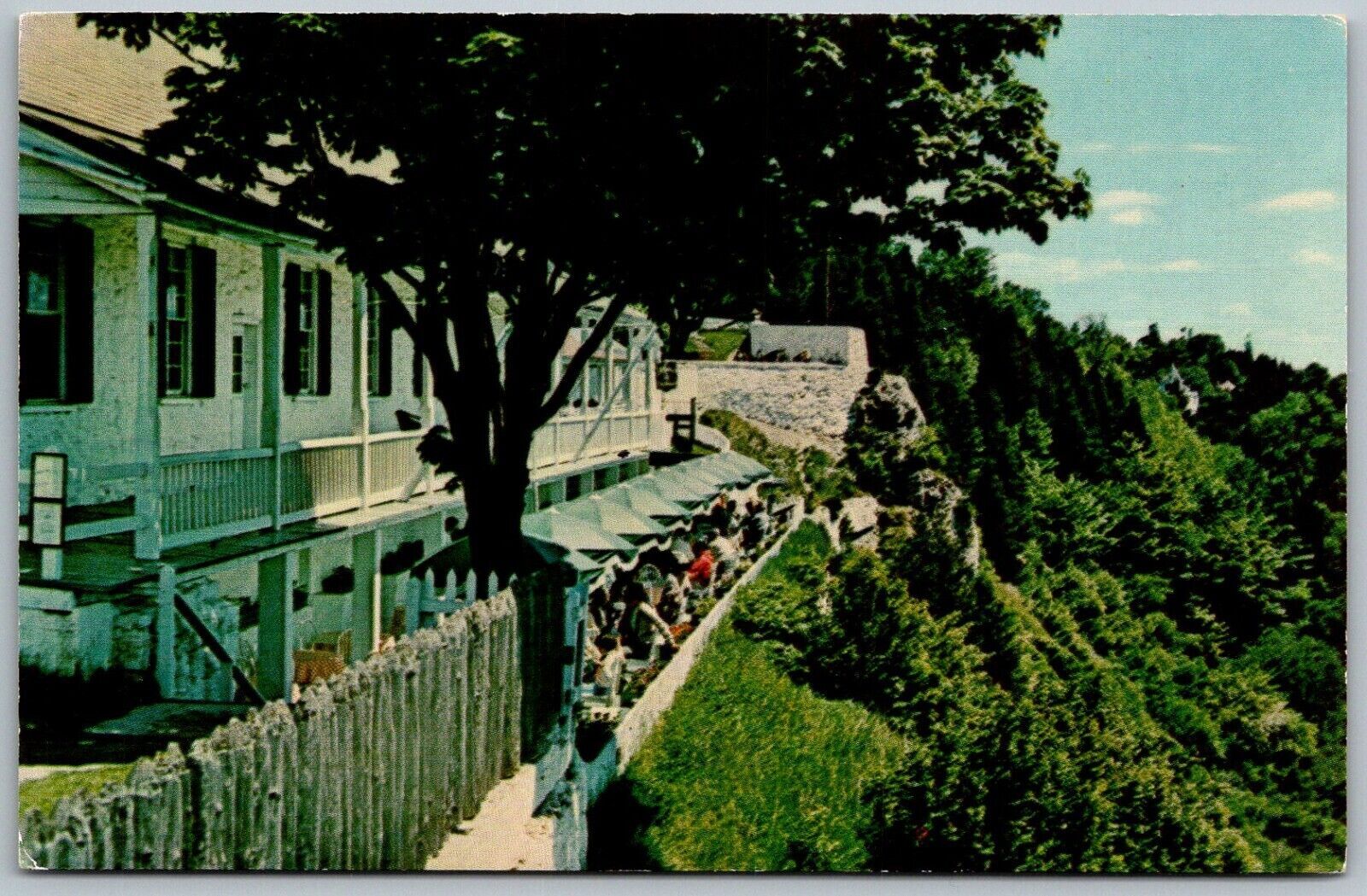 Mackinac Island Michigan 1963 Postcard Fort Mackinac Tea Room | United ...