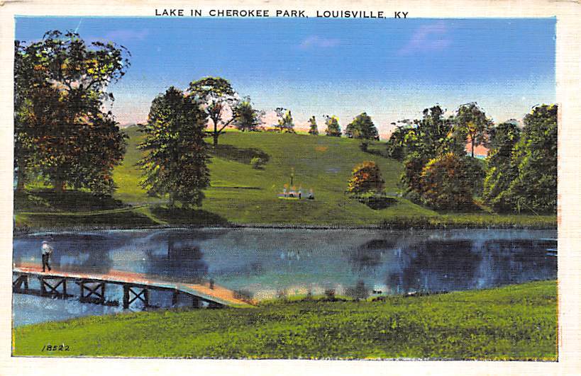 Lake in Cherokee Park Louisville Kentucky | Topics - Nature ...