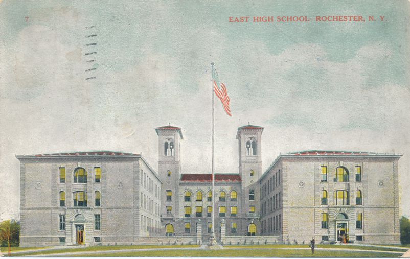 The East High School at Rochester NY, New York - pm 1910 - DB | United ...