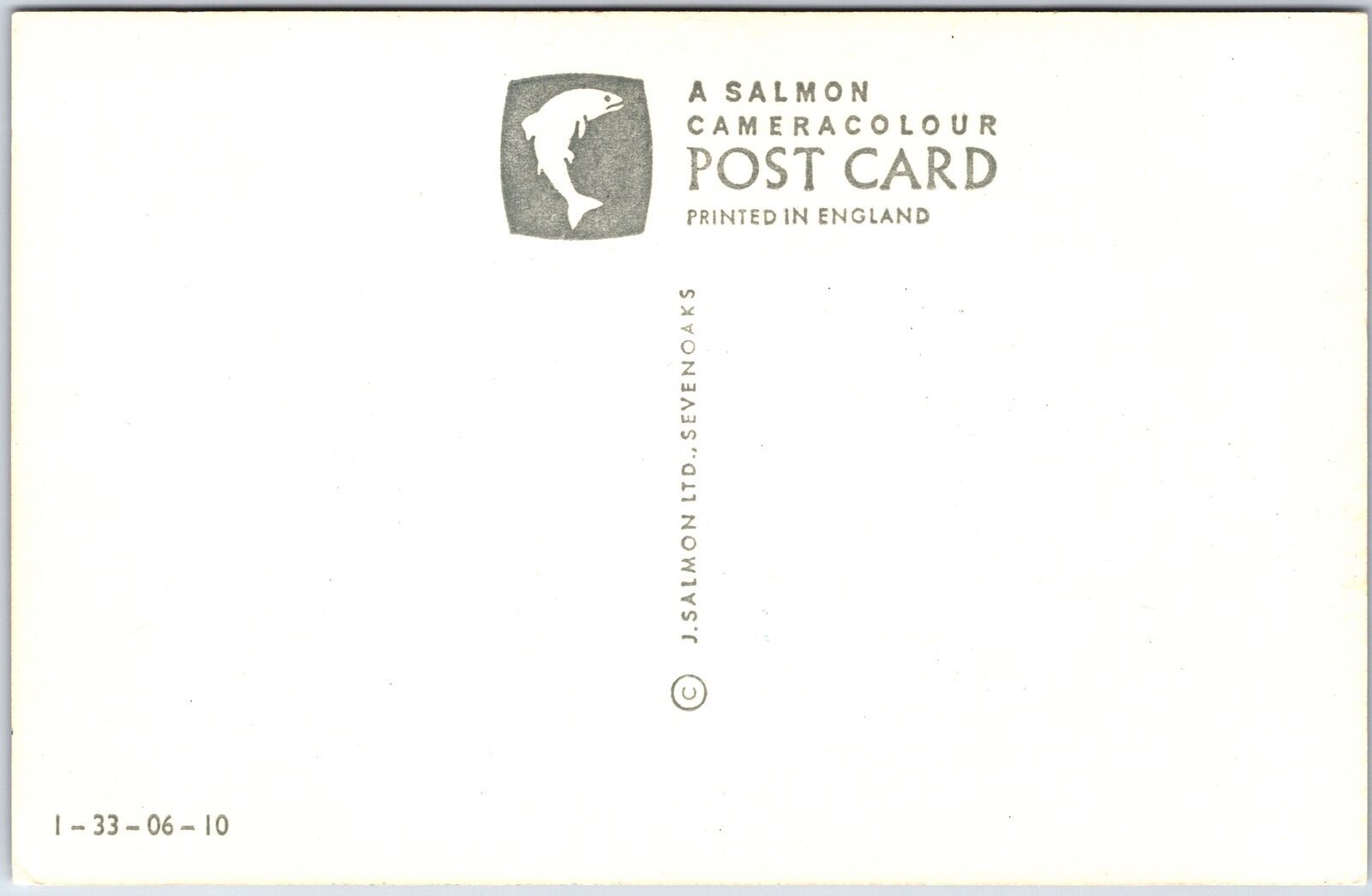 Vintage Postcard Village Scene at Upper Slaughter England United ...