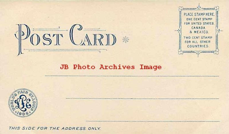 1904 St Louis Worlds Fair, Electricity Building, Graham, Sam Cupples ...