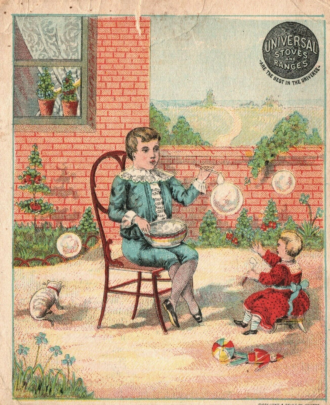 1880s-90s Universal Stove & Ranges Headquarters J. Carmichael & Co ...