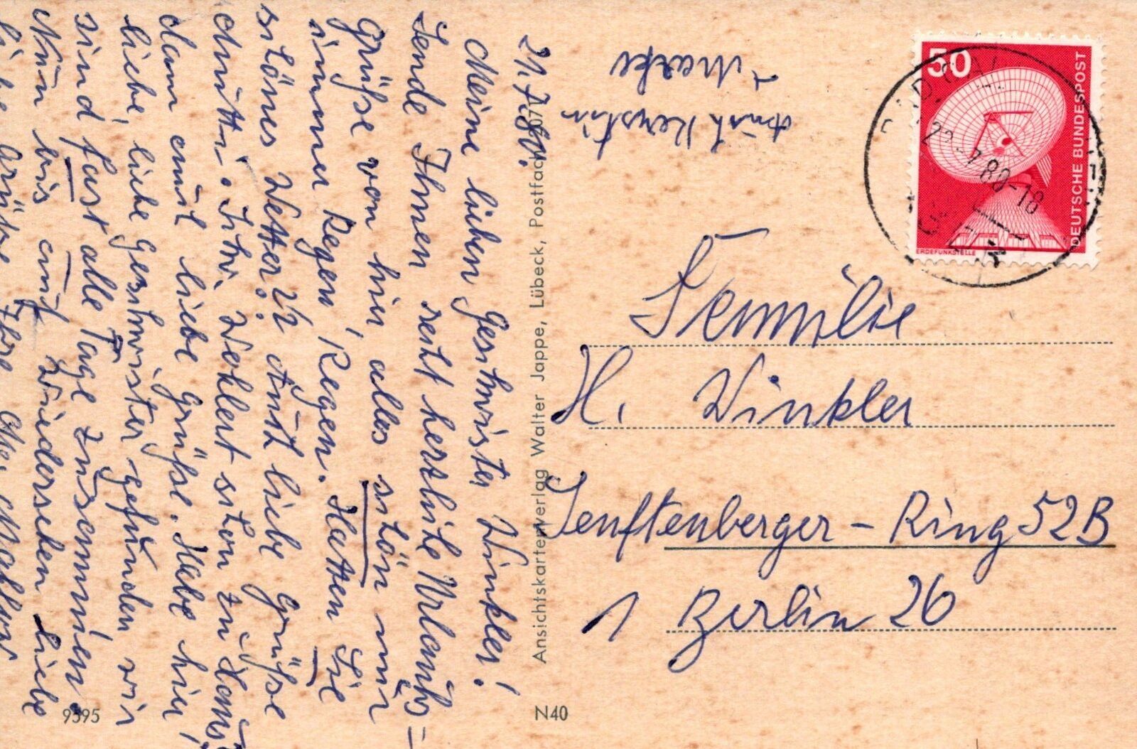 Vintage Postcard the Rolling Countryside and Village of Harriehausen ...